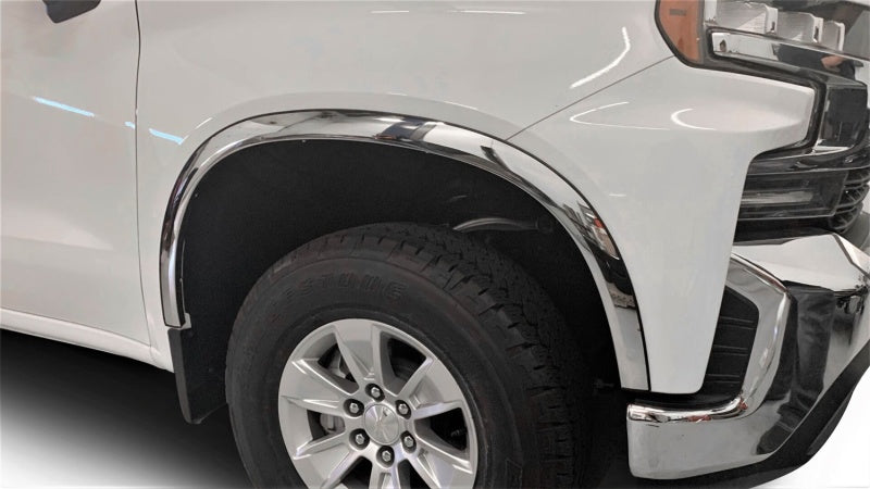 Putco 19-20 Chevy Silverado 1500 Stainless Steel Fender Trim - Eastern ...